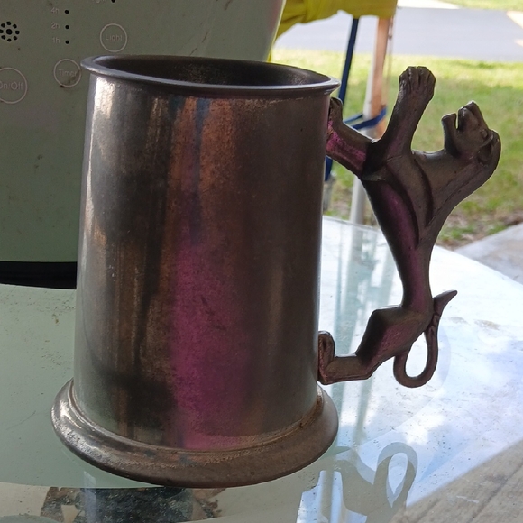 Sheffield | Other | Metal Tankard With Lion Handle | Poshmark